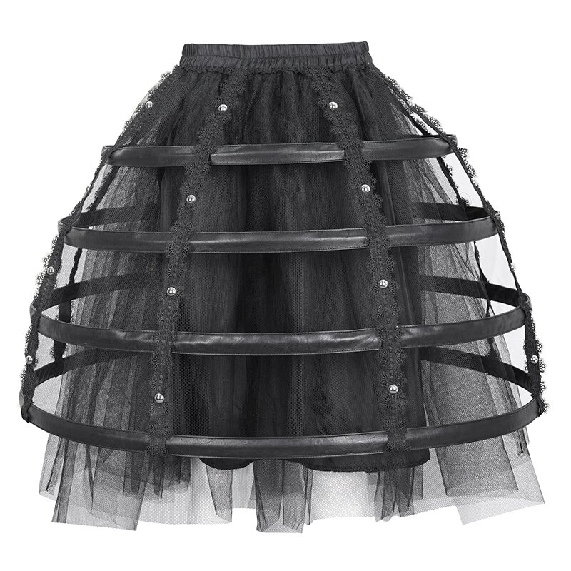 Devil Fashion Gothic mini hoop skirt | BOUDOIR NOIR