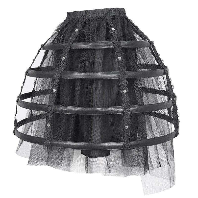 Devil Fashion Gothic mini hoop skirt | BOUDOIR NOIR